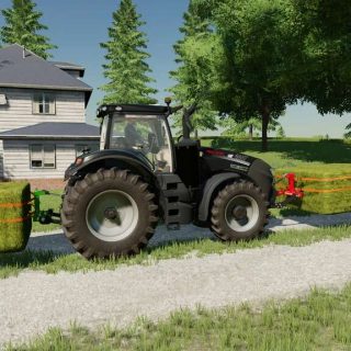 Gooseneck Hitch Adapter With Bale Spikes v1.0 FS22 Mod | Farming ...