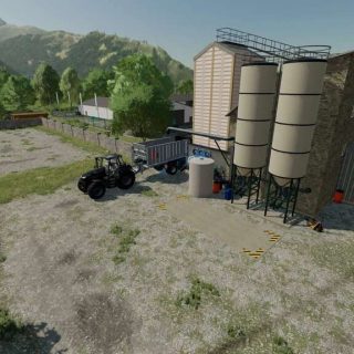 Grain Mill A v1.0 FS22 Mod | Farming Simulator 22 Mod