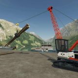 Grapple Yarder v1.0 FS22 Mod | Farming Simulator 22 Mod