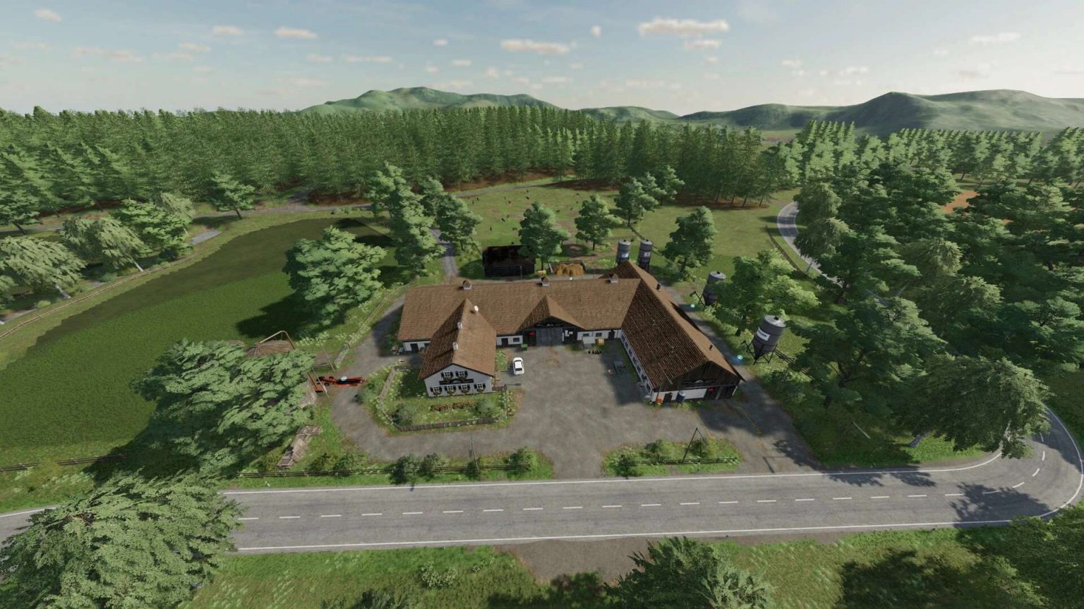Hinterkaifeck Map v4.0.0.4 FS22 Mod | Farming Simulator 22 Mod