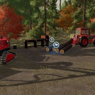 Industrial Sawmill v1.0 FS22 Mod | Farming Simulator 22 Mod