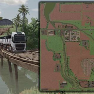 Interior Of MS, Brazil v1.0 FS22 Mod | Farming Simulator 22 Mod