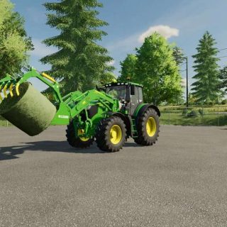 JD Grapple Bucket v1.0 FS22 Mod | Farming Simulator 22 Mod