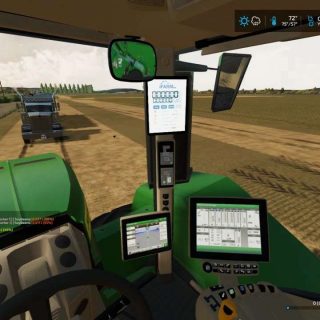 John Deere 9R (Real Dashboard) v1.0 FS22 Mod | Farming Simulator 22 Mod