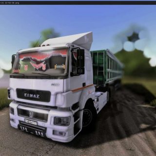 Kamaz Pack From Deep Russia v1.0 FS22 Mod | Farming Simulator 22 Mod