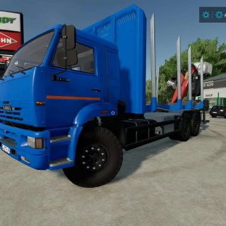 Kamaz Timber v1.0 FS22 Mod | Farming Simulator 22 Mod