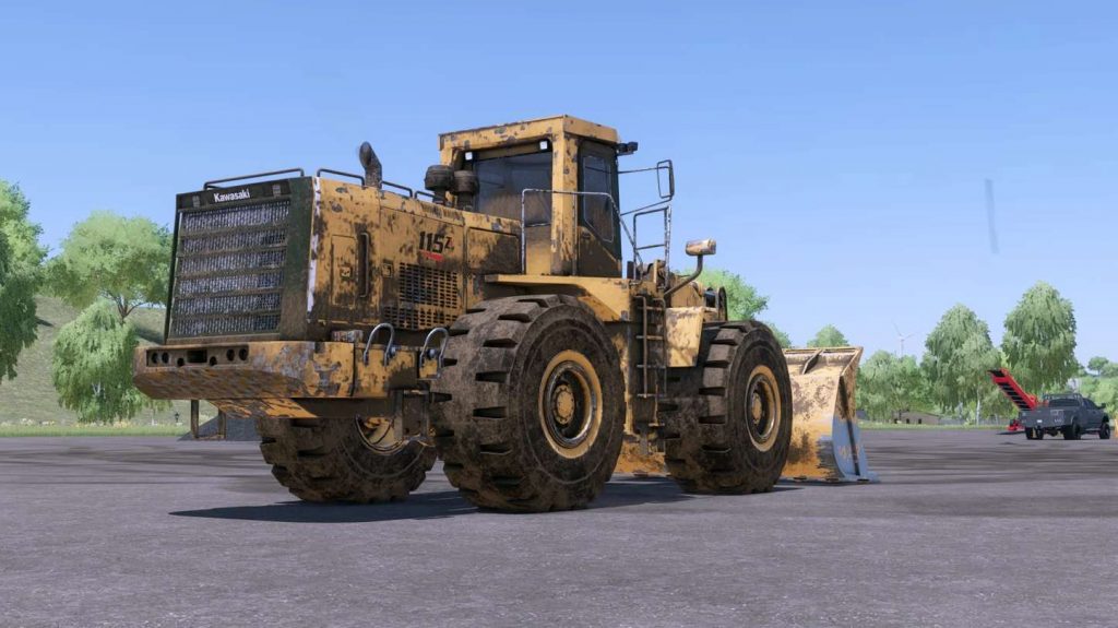 Kawasaki 115ZV v2.0 FS22 Mod | Farming Simulator 22 Mod