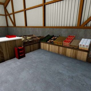 Little Farm Shop v1.1 FS22 Mod | Farming Simulator 22 Mod