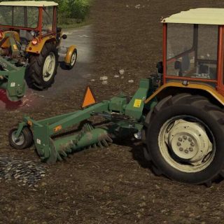 Lizard SRW 800 Stone Windrower v1.0 FS22 Mod | Farming Simulator 22 Mod