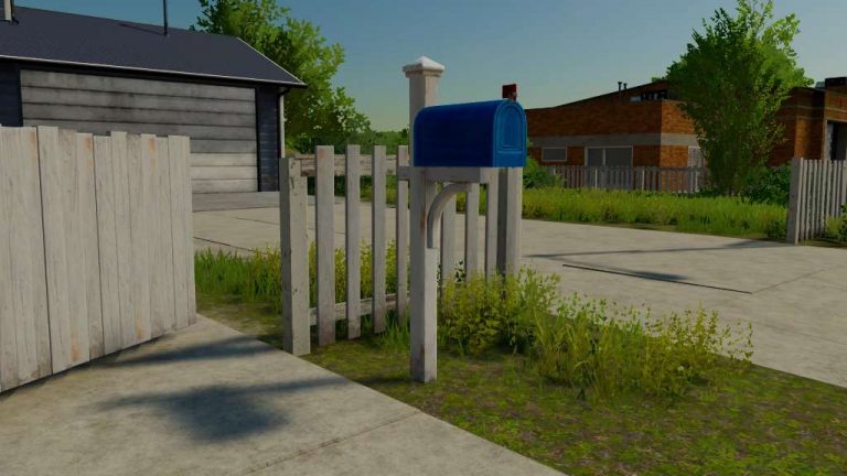 Mailboxes v1.0 FS22 Mod | Farming Simulator 22 Mod