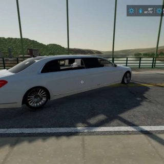 Maybach limo v1.0 FS22 Mod | Farming Simulator 22 Mod