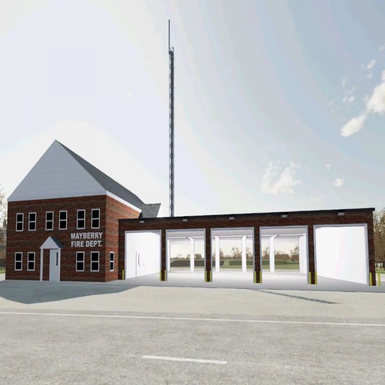 Mayberry Fire Station v1.0 FS22 Mod | Farming Simulator 22 Mod