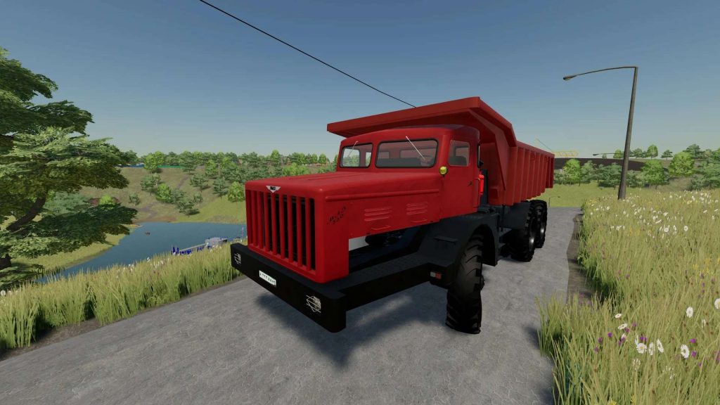 MAZ-530 dump truck v1.0 FS22 Mod | Farming Simulator 22 Mod