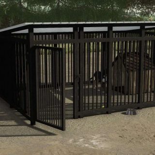 Metal Dog Playpen v1.0 FS22 Mod | Farming Simulator 22 Mod