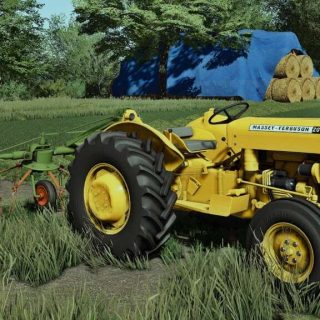 MF Industrial Utility Tractors v1.0 FS22 Mod | Farming Simulator 22 Mod