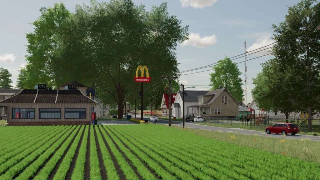 Minburn Iowa E.U.A v1.0.0.1 FS22 Mod | Farming Simulator 22 Mod