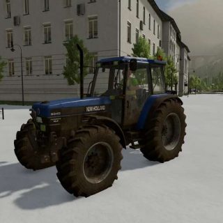 New Holland 8340 Rust Edition v1.0 FS22 Mod | Farming Simulator 22 Mod