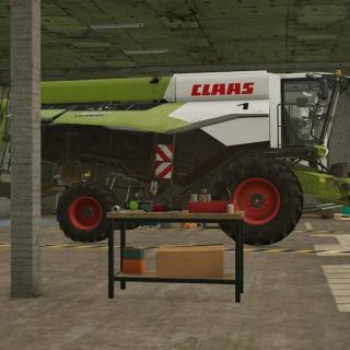 Old Workshop Halls Pack v1.0 FS22 Mod | Farming Simulator 22 Mod