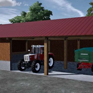 Open Hall Set v1.0 FS22 Mod | Farming Simulator 22 Mod
