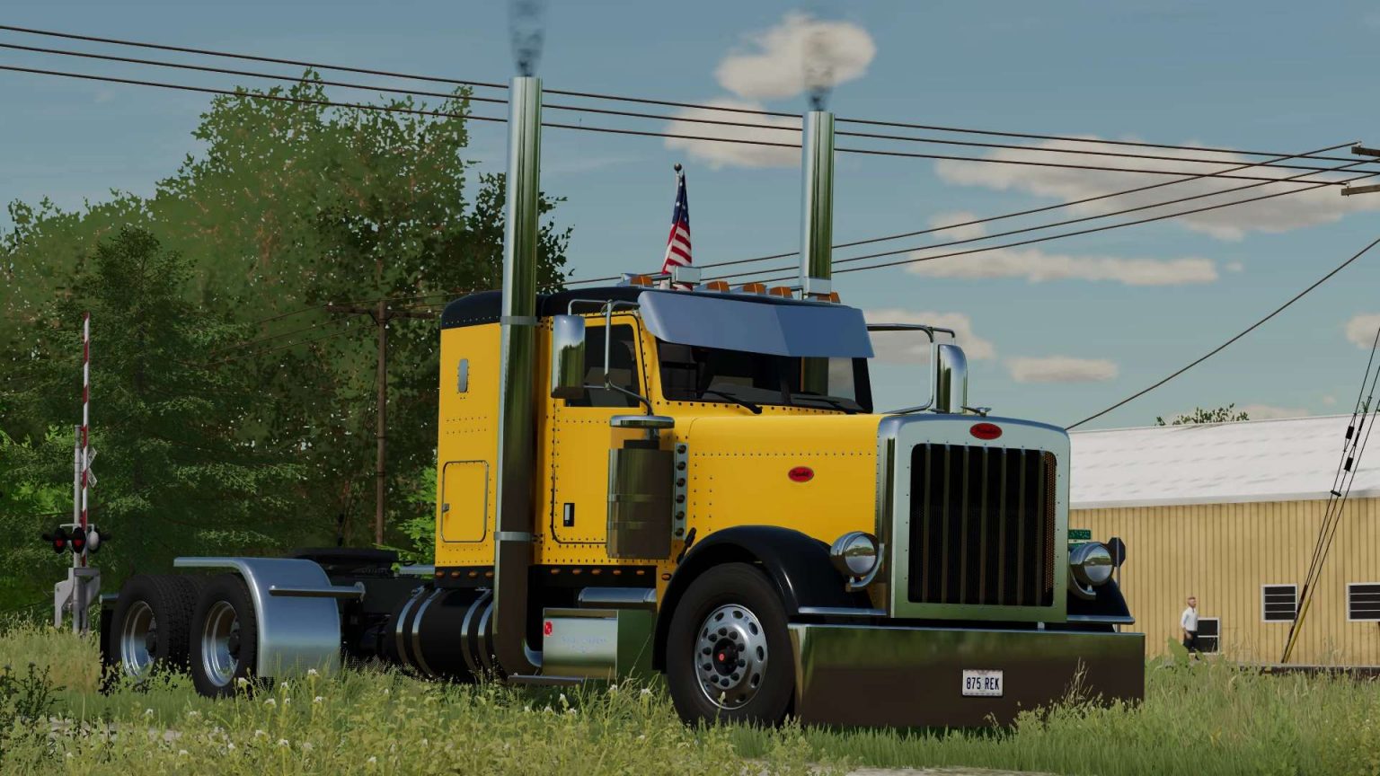 Peterbilt 389 v1.4 FS22 Mod | Farming Simulator 22 Mod