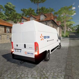 Peugeot Boxer L4H2 EDF-ENR v1.0 FS22 Mod | Farming Simulator 22 Mod