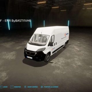 Peugeot Boxer L4H2 EDF-ENR v1.0 FS22 Mod | Farming Simulator 22 Mod