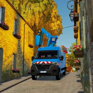 Renault Master 2020 - PEMP (Enedis) v1.0 FS22 Mod | Farming Simulator ...