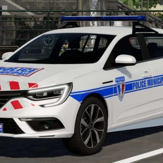 Renault Megane IV Phase 1 (Police Municipale BALI) v1.0 FS22 Mod ...