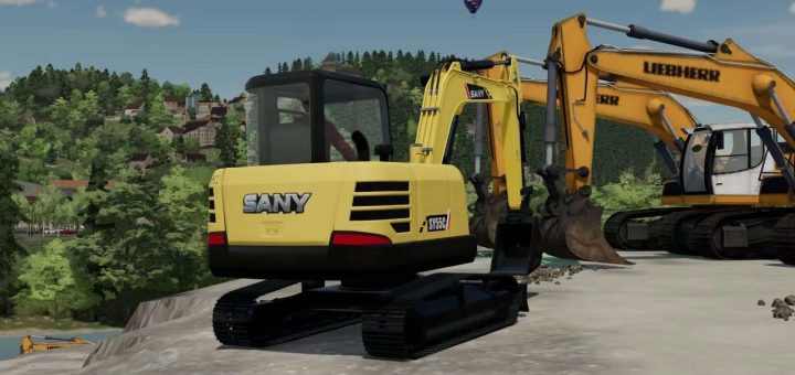 FS22 Excavators | Farming Simulator 22 Forklifts Mods