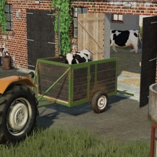 Small Animal Trailer v1.0 FS22 Mod | Farming Simulator 22 Mod