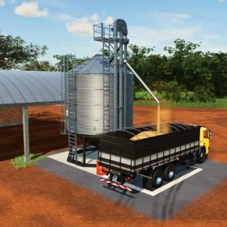 Small Farm Silo v1.0 FS22 Mod | Farming Simulator 22 Mod