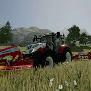 Steyr Profi TIER 4B MY18 v1.0 FS22 Mod | Farming Simulator 22 Mod