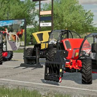 Telehandler Pack v1.0 FS22 Mod | Farming Simulator 22 Mod