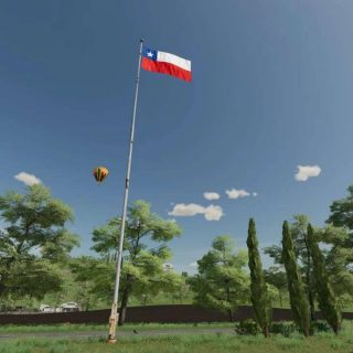 World Country Flag v3.1 FS22 Mod | Farming Simulator 22 Mod