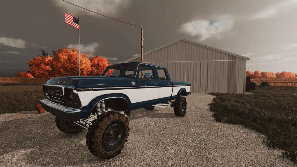 1978 F250 Ranger v1.0 FS22 Mod | Farming Simulator 22 Mod