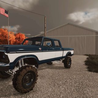 1978 F250 Ranger v1.0 FS22 Mod | Farming Simulator 22 Mod