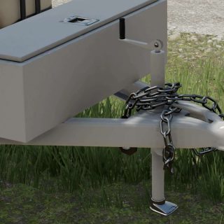 2 Axle Mower Trailer v1.0 FS22 Mod | Farming Simulator 22 Mod