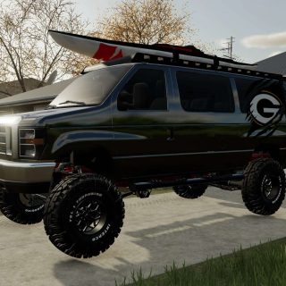 2016 Ford E350 v1.0 FS22 Mod | Farming Simulator 22 Mod
