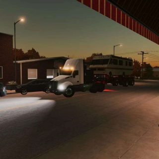 2019 Kenworth T680 V1.0 FS22 Mod | Farming Simulator 22 Mod