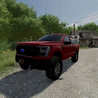 2021 Ford F150 SingleCab v1.0 FS22 Mod | Farming Simulator 22 Mod