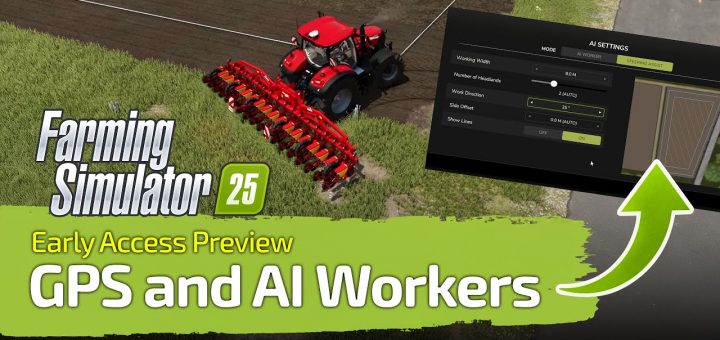 Farming Simulator 25 GPS & AI | FS25 GPS