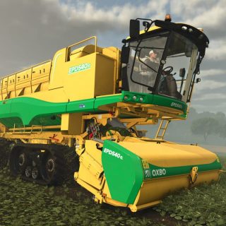FS25 New Equipment: Pea Harvester, JD Tractor & Feed Wagon