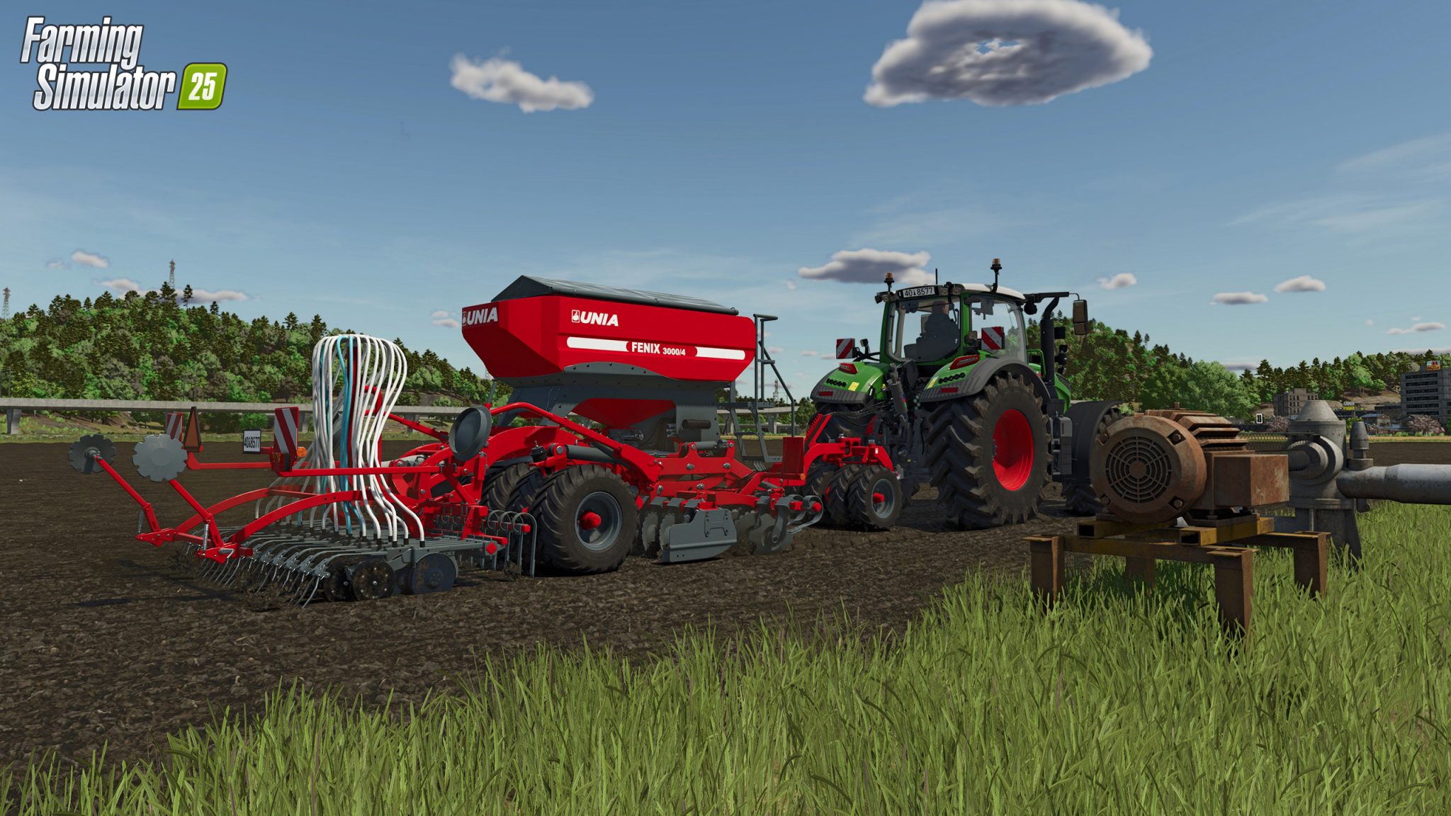 Harvesting, Planting & Sowing Rice in Farming Simulator 25