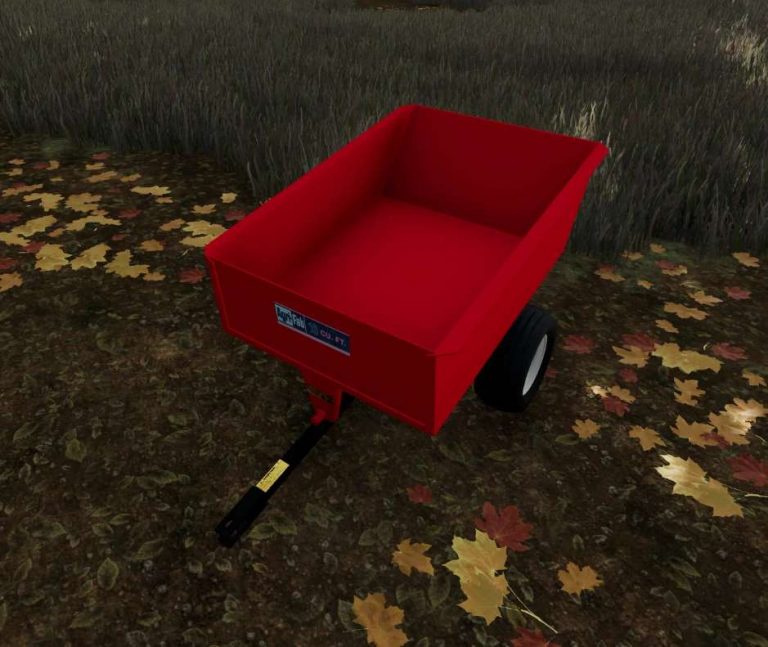 Agri Fab ATV Trailer v1.0 FS22 Mod | Farming Simulator 22 Mod