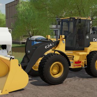 AJ Deere Wheel Loader Pack v1.0 FS22 Mod | Farming Simulator 22 Mod