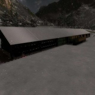 Automatic Bale Shed v1.0 FS22 Mod | Farming Simulator 22 Mod