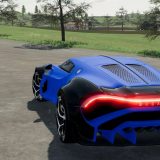 Bugatti La Voiture Noire v1.0 FS22 Mod | Farming Simulator 22 Mod