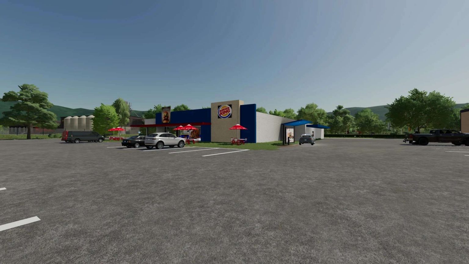 Burger King Placeable v1.0 FS22 Mod | Farming Simulator 22 Mod