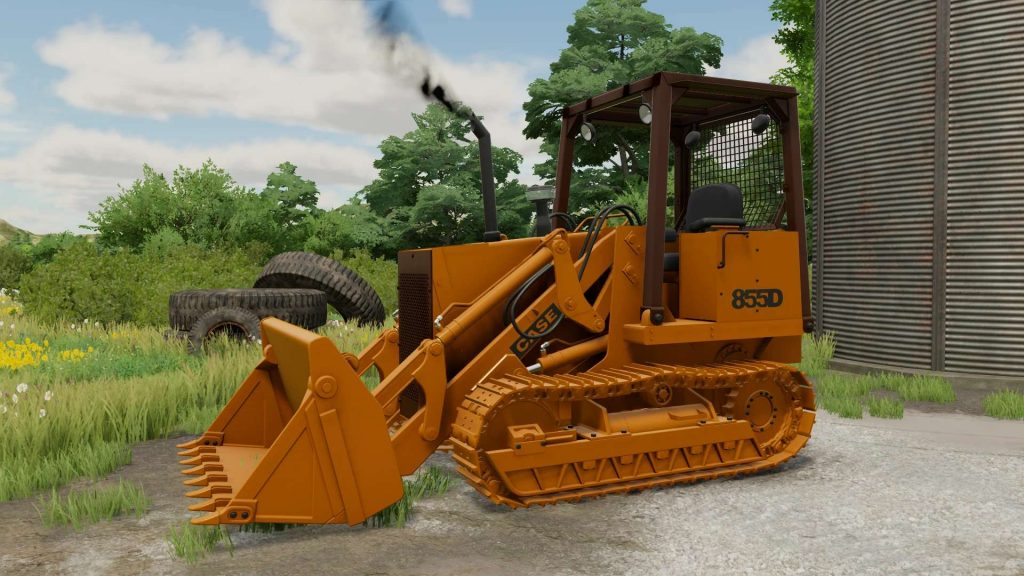 Case 855D Track Loader V1.0.0.1 FS22 Mod | Farming Simulator 22 Mod