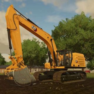 CAT 349 - 352 Next Gen Pack v1.0 FS22 Mod | Farming Simulator 22 Mod